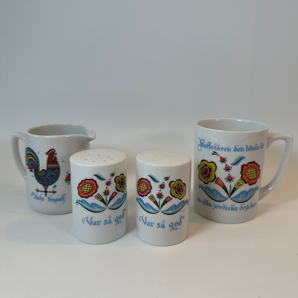 Berggren | Dining | Vtg Berggren Var Sa God Scandinavian Set Kitchen ...